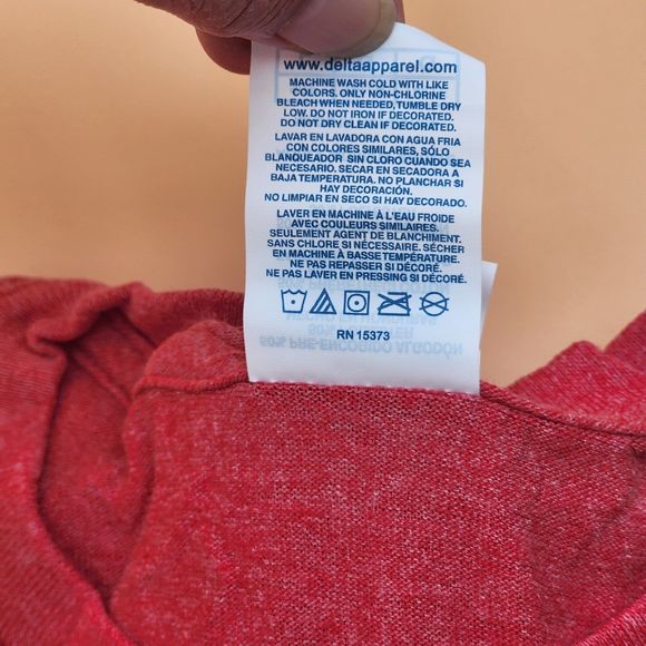 Delta | Shirts | Unisex Adults Delta Pro Weight Large Tshirt Red Grand ...